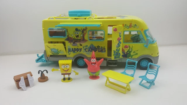 SPONGEBOB SQUAREPANTS HAPPY Camper Van Playset. Motorized. £14.95 ...