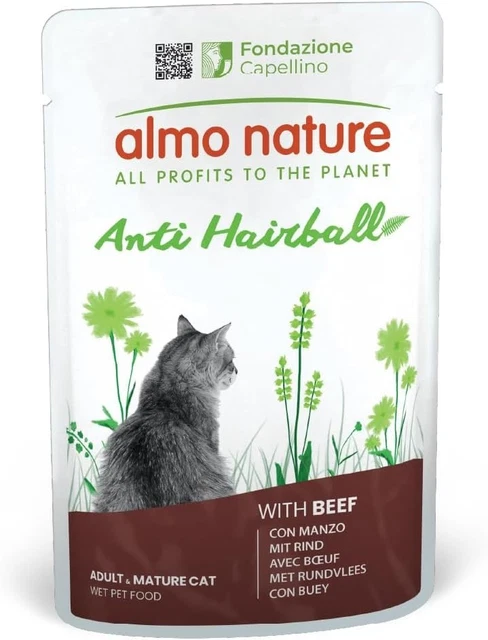 FUNCTIONAL - ANTI Hairball - Wet Food for Adult and Mature Cats - with ...
