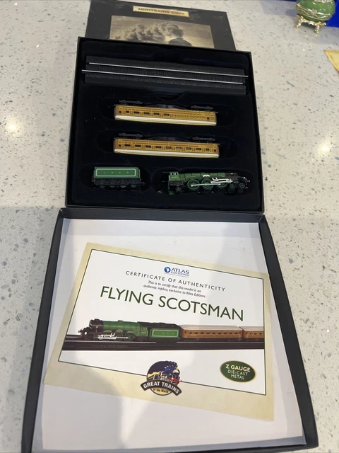 ATLAS EDITIONS 1:220 Minitrains LNER Flying Scotsman train set (B87 ...