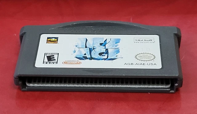 2002 ICE AGE (Nintendo Gameboy Advance GBA) in Original Box. Very Nice ...