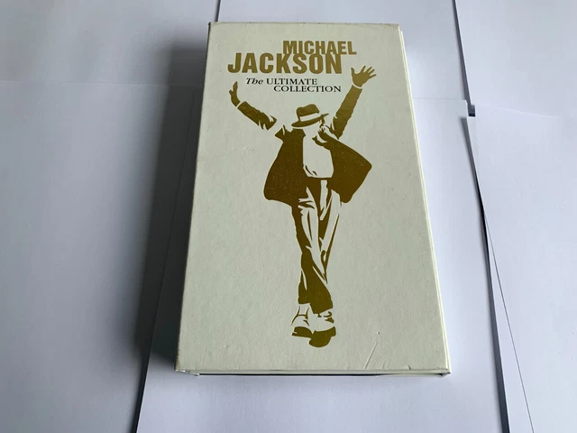 MICHAEL JACKSON BOX SET Ultimate Collection White Edition CD DVD 5 DISC ...