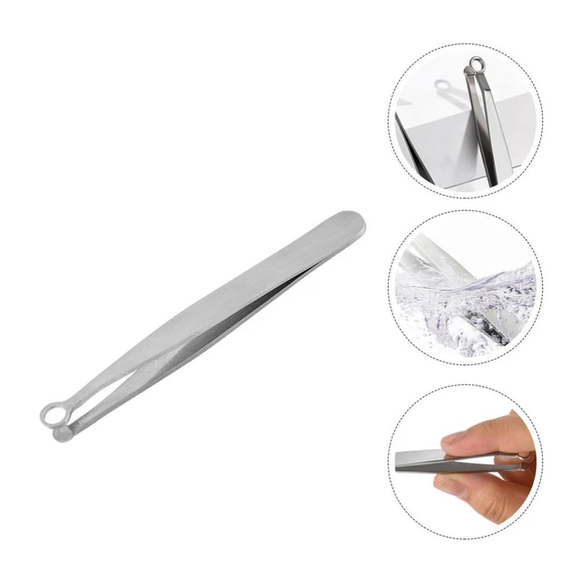 ROSTFREIER STAHL NASENHAARSCHERE Fräulein Pickel-Tools EUR 5,02 ...