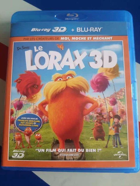 COMBO BLU RAY 3D + 2D Le Lorax (Animation, Culte, Illumination) EUR 5,70 - PicClick FR