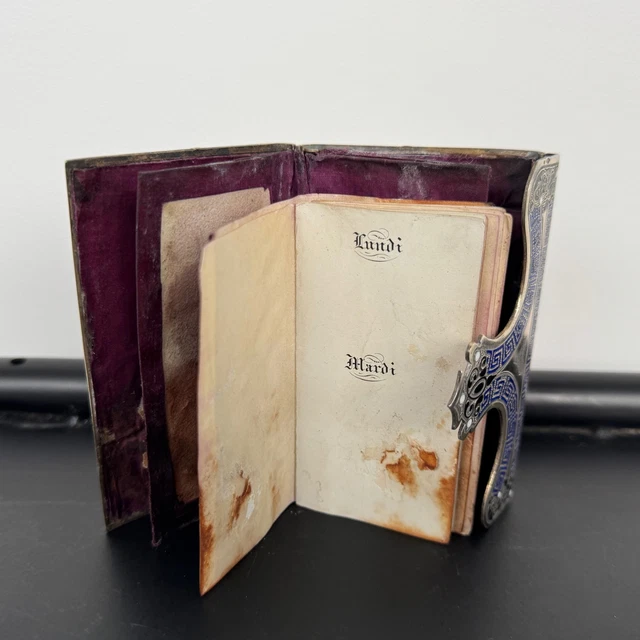 CARNET DE BAL en argent rehaussé de cloisonné fin XIXe Napoléon III ...