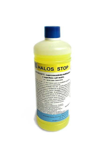 DETERGENTE UNIVERSALE HALOS-STOP con Flacone Spray Incluso - Pulizia ...