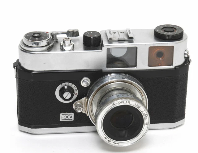 RARE VINTAGE FOCA URC camera with 2.8/5cm Oplar full working EUR 1.749 ...