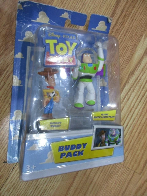 DISNEY PIXAR TOY Story 3 Buddy Pack Sheriff Woody & Flyin Buzz Nuevas ...