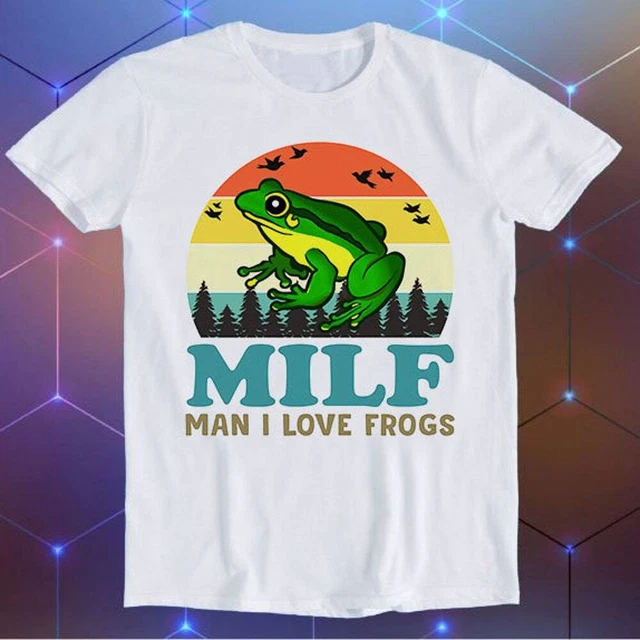 FROG MAN I Love Frogs Animal Nature Meme Movie Music Cool Funny Gift T Shirt E75 £6.36 - PicClick UK