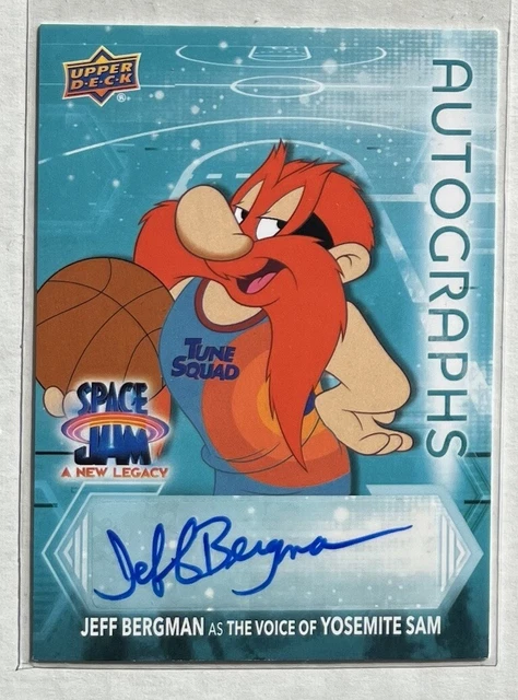 UPPER DECK SPACE Jam A New Legacy Jeff Bergman Auto Autograph Yosemite ...