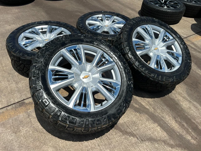 22& CHEVY TAHOE High Country OEM wheels rims 96951 Silverado 2019 2020 ...