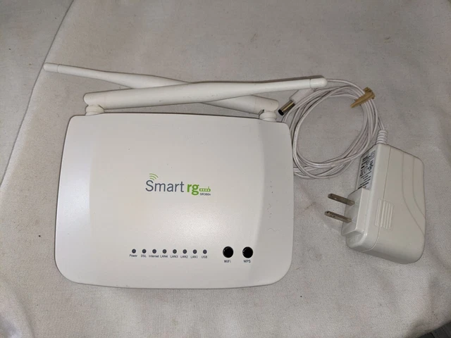 SMART RG ROUTER SR360n DSL 4 Port WIFI ADSL2+ 802.11N $34.88 - PicClick