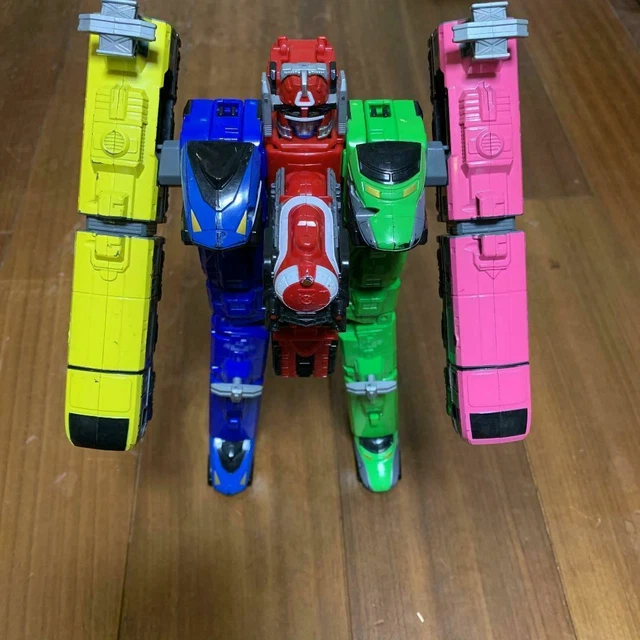 POWER RANGERS TRAIN Sentai ToQger DX TOQ-OH Megazord Toqoh BANDAI ...