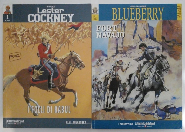 LESTER COCKNEY N. 1 I folli di Kabul FRANZ + Blueberry n. 1 FORT NAVAJO ...