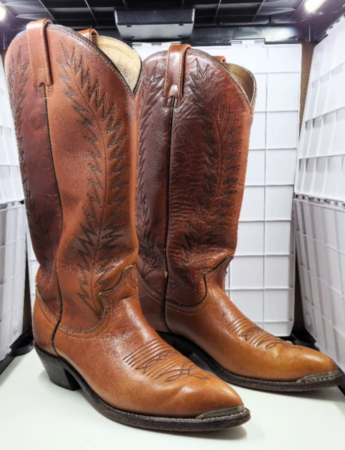 BRAHMA CANADA WEST Cowboy Boots Men’s 7.5B Narrow Made in Canada $99.99 ...