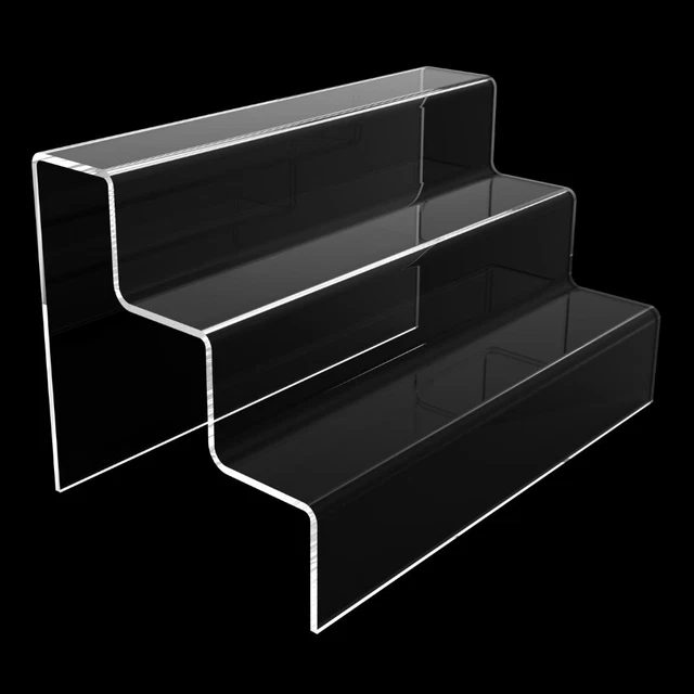 PRÉSENTATION ESCALIER DÉCORATION escalier support acrylique 3 marches ...