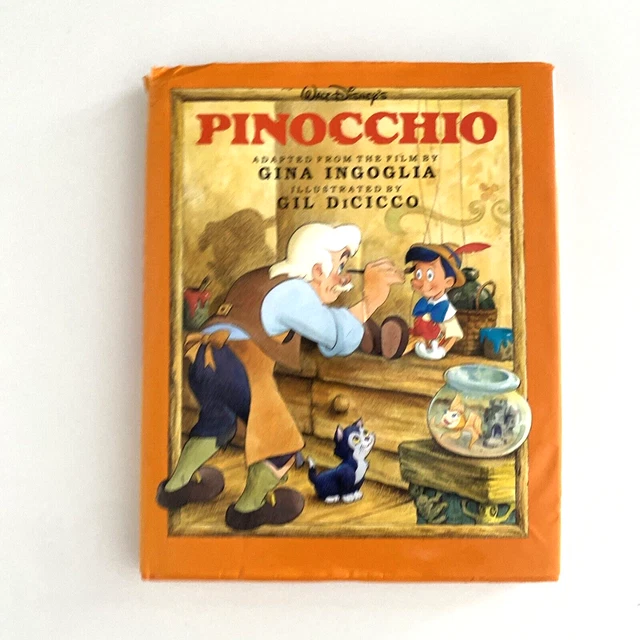 DISNEY PINOCCHIO GINA Ingoglia Vintage 1992 Hardcover Book £9.28 ...