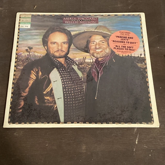 Merle Haggard Willie Nelson Poncho And Lefty Orig 1982 Lp ScellÉ Eur 65