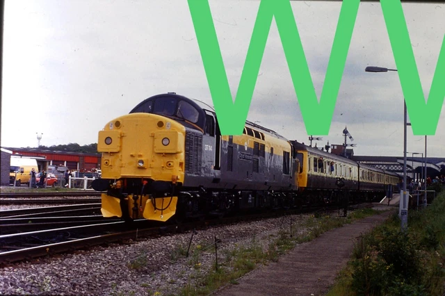 UK RAILWAYS 35MM COLOUR SLIDE(E6)ENGLISH ELECTRIC: 37114 WORCESTER 1993 ...