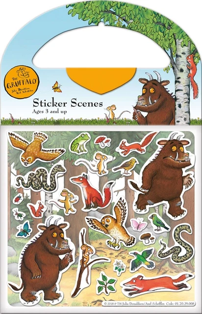 THE GRUFFALO STICKER Scene Activity Set £6.98 - PicClick UK