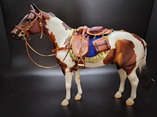 BREYER PETER STONE Resin Model Horse English Style Australian Stock ...