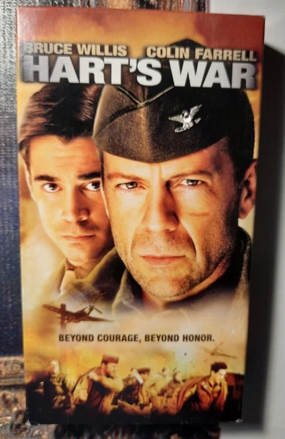 VHS - HART'S War - BRUCE WILLIS, COLIN Farrell Movie £10.13 - PicClick UK