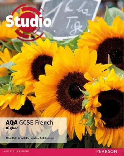 STUDIO AQA GCSE French Higher Student Book by Clive Bell NEUF EUR 49,19 ...