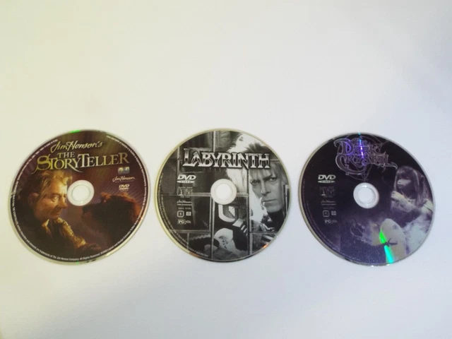 DVD &DISC ONLY& Lot-Jim Henson's The Storyteller-Labyrinth-The Dark ...
