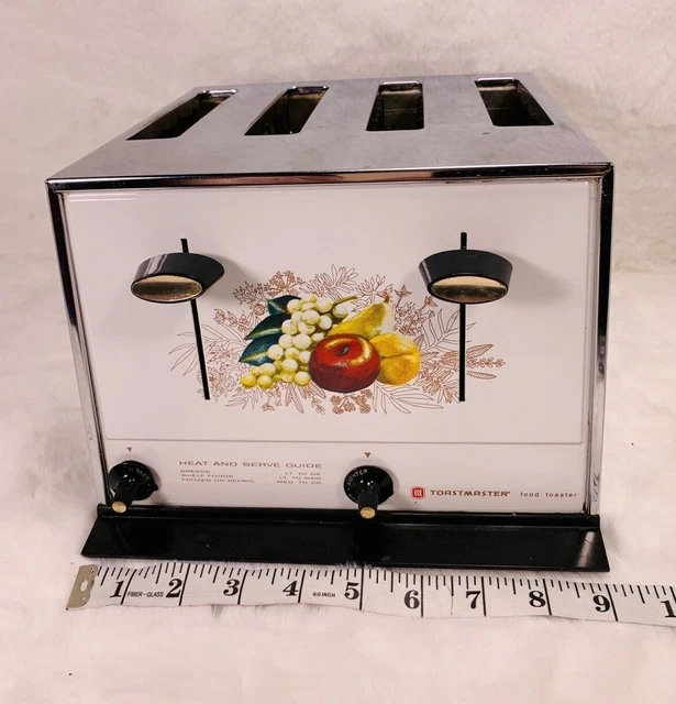 VINTAGE TOASTMASTER D154 WH Mid Century Modern Toaster $19.99 - PicClick