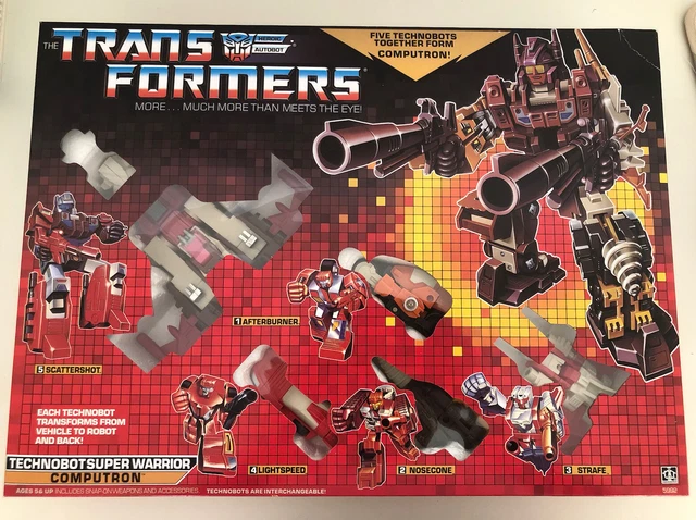 TRANSFORMERS G1 COMBINER Computron Reissue Brand New $179.00 - PicClick AU