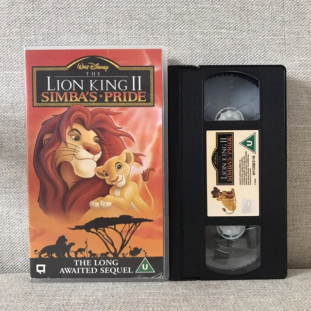 THE LION KING Ii 2 Simba’s Pride - Vhs Video - Walt Disney £1.25 ...