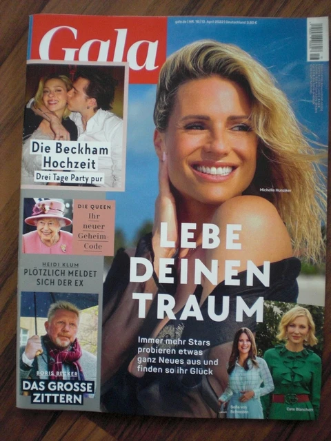 GALA MICHELLE HUNZIKER Britney Spears Jennifer Lopez Florian David Fitz ...