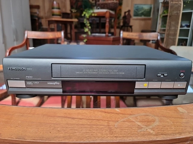 VINTAGE VCR FERGUSON FV-405HV VHS Video Cassette Recorder £30.00 ...