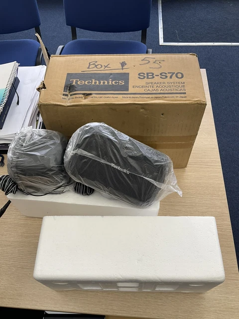 TECHNICS SB-S70 2 way speakers. unopened box £150.00 - PicClick UK