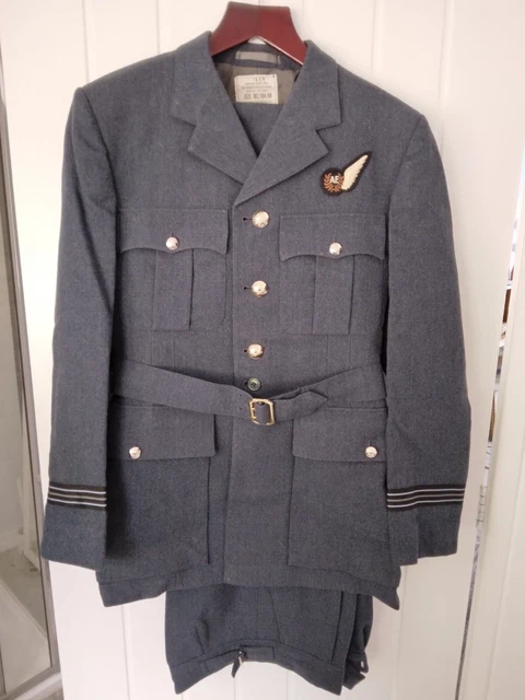 RAF OFFICER'S NUMBER 1 Home Dress Uniform with AE Brevet. Perfect ...