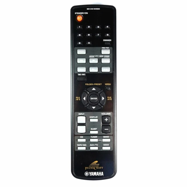 *NEW* GENUINE YAMAHA CDX-E410 HiFi Remote Control £33.49 - PicClick UK