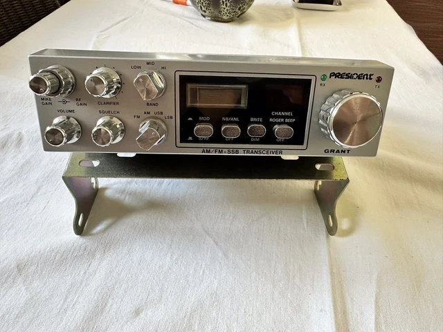 RADIO CB - CIBI CIBIE Président Grant avec micro et câble alimentation ...