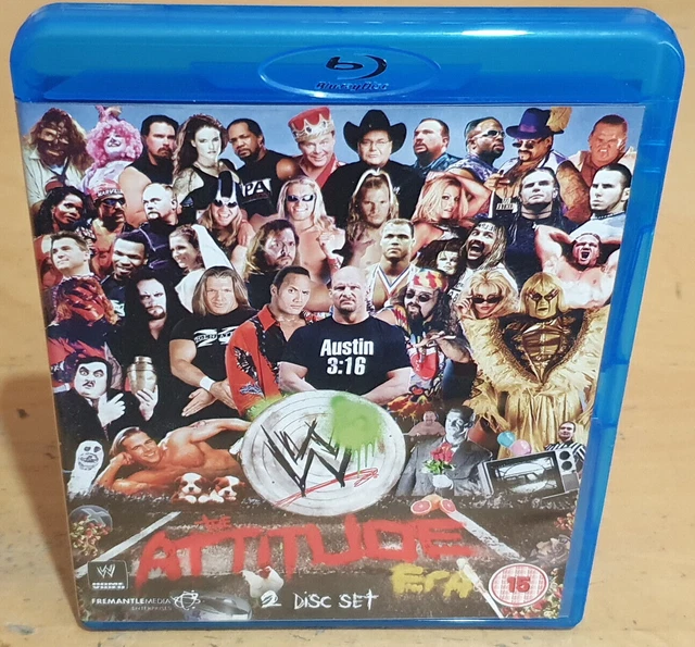 WWE THE ATTITUDE Era 2-Disc Set Blu-Ray PAL In VGC Wrestling £10.99 - PicClick UK