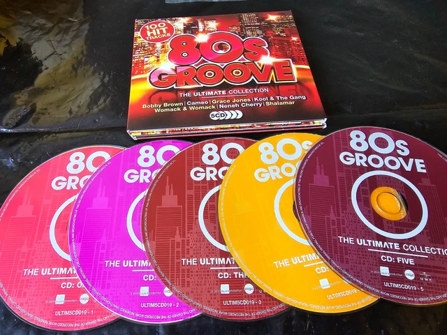 THE ULTIMATE COLLECTION 100 Hit Tracks 80S Groove 5-Cd: Nr Mint £0.99 ...
