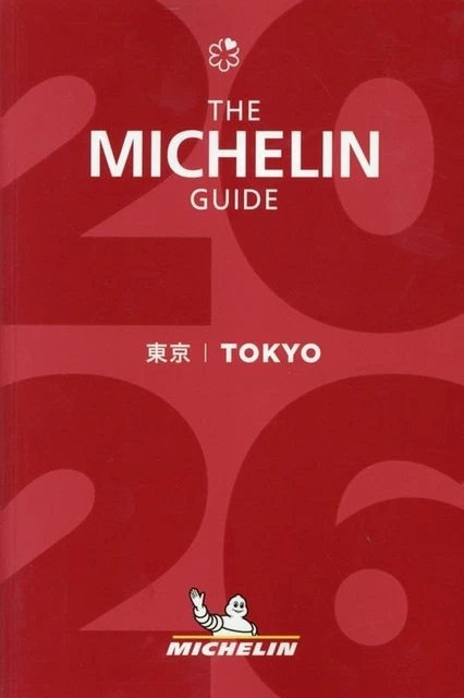 MICHELIN GUIDE TOKYO 2026 Official Restaurant Hotel Guide Book Japanese ...