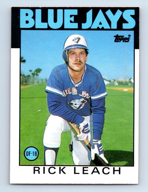 1986 TOPPS TRADED Rick Leach Toronto Blue Jays #63T EUR 1,58 - PicClick FR