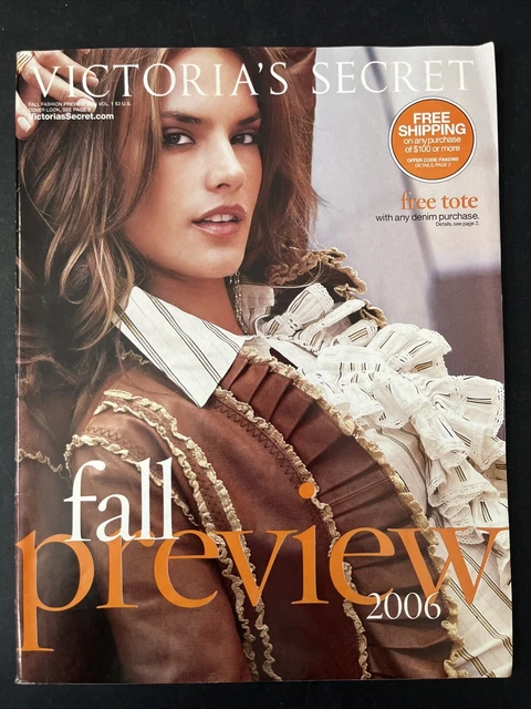 2006 VOL. 1 Fall Fashion Preview Victoria's Secret ~ Alessandra ...
