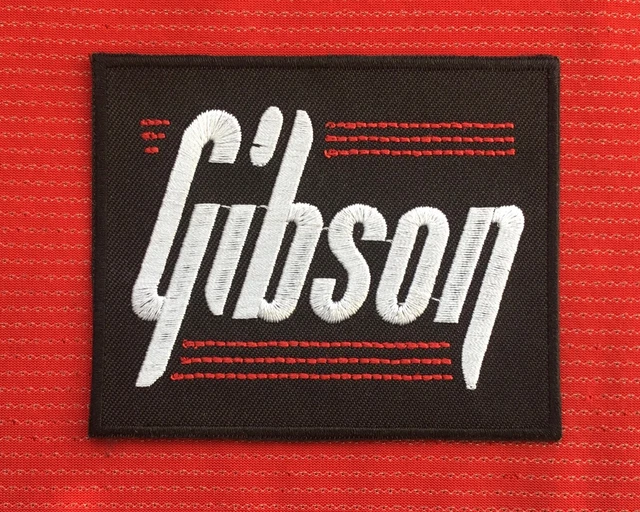 GIBSON LES PAUL Guitar Rock & Roll Heavy Metal Music Band Iron On Patch ...