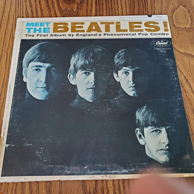 MEET THE BEATLES the First Album Capital Records T-2047 Vinyl LP VG/F £ ...
