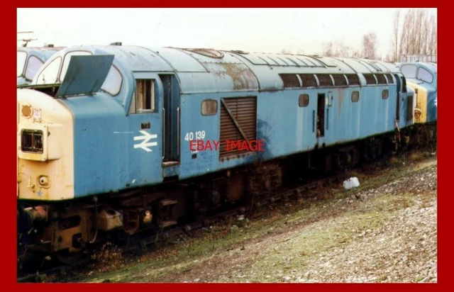 PHOTO BR Class 40 Loco No 40 139 £1.60 - PicClick UK