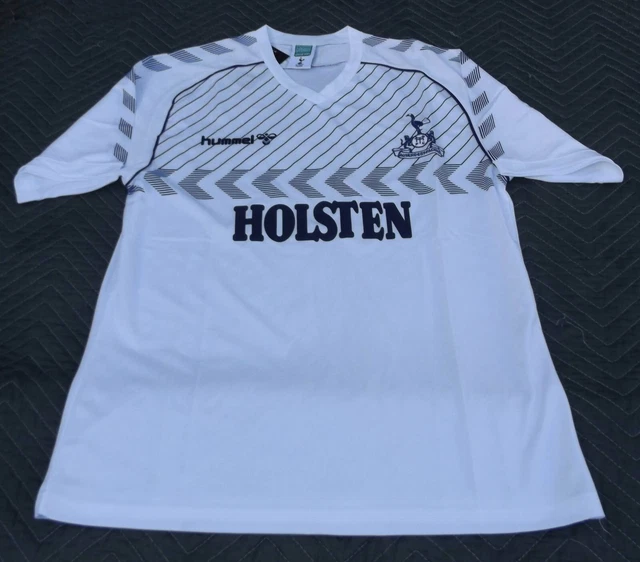 TOTTENHAM HOTSPUR 1985-87 Home White Holsten Soccer Football Jersey ...
