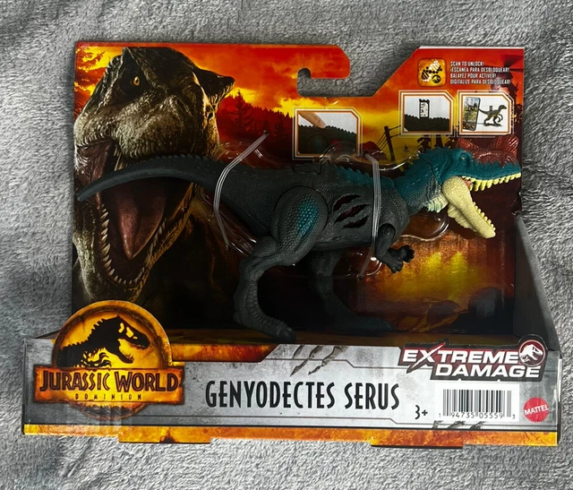 JURASSIC WORLD DOMINION Extreme Damage GENYODECTES Serus Dinosaur ... JURASSIC WORLD DOMINION Extreme Damage GENYODECTES Serus Dinosaur ...