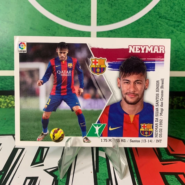 NEYMAR JR 18 -Fcb Barcelona- Panini La Liga Este 2015 2016 Sticker New EUR 4,50 - PicClick DE