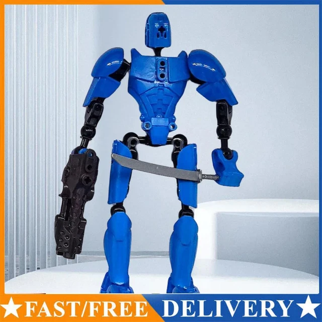 DUMMY 13 ACTION Figure 3D Print Multi-Jointed Movable Action Figure Toy ...