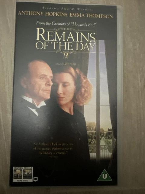 THE REMAINS OF The Day (VHS/SUR, 2002) £2.00 - PicClick UK