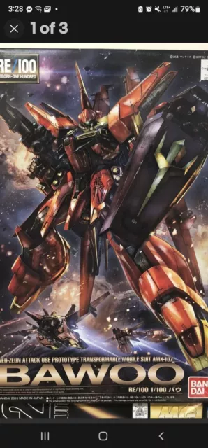 BANDAI RE/100 BAWOO Gundam 1/100 Model Kit Gunpla US Seller EUR 82,95 ... BANDAI RE/100 BAWOO Gundam 1/100 Model Kit Gunpla US Seller EUR 82,95 ...